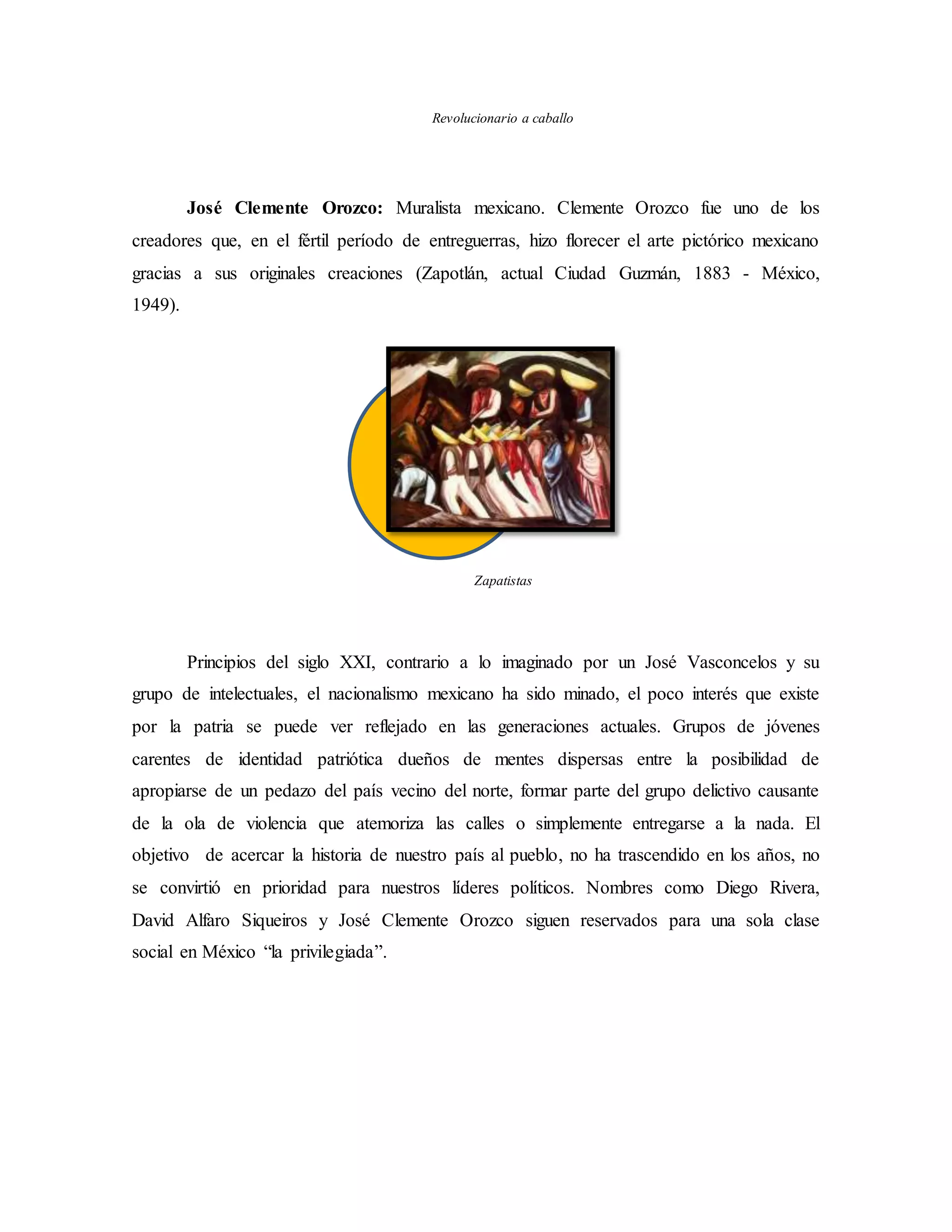 MURALISMO MEXICANO | PDF