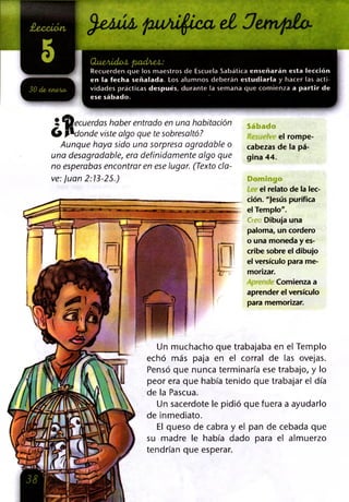 Encontrar A Jesus En El Templo