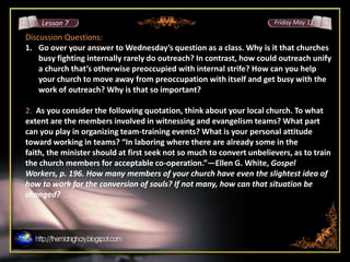 Lesson 07 Corporate Evangelism and Witnessing | PPTX
