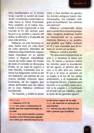 Lección 8 | Intermediarios | El canto de habacuc | Escuela Sabática | PDF
