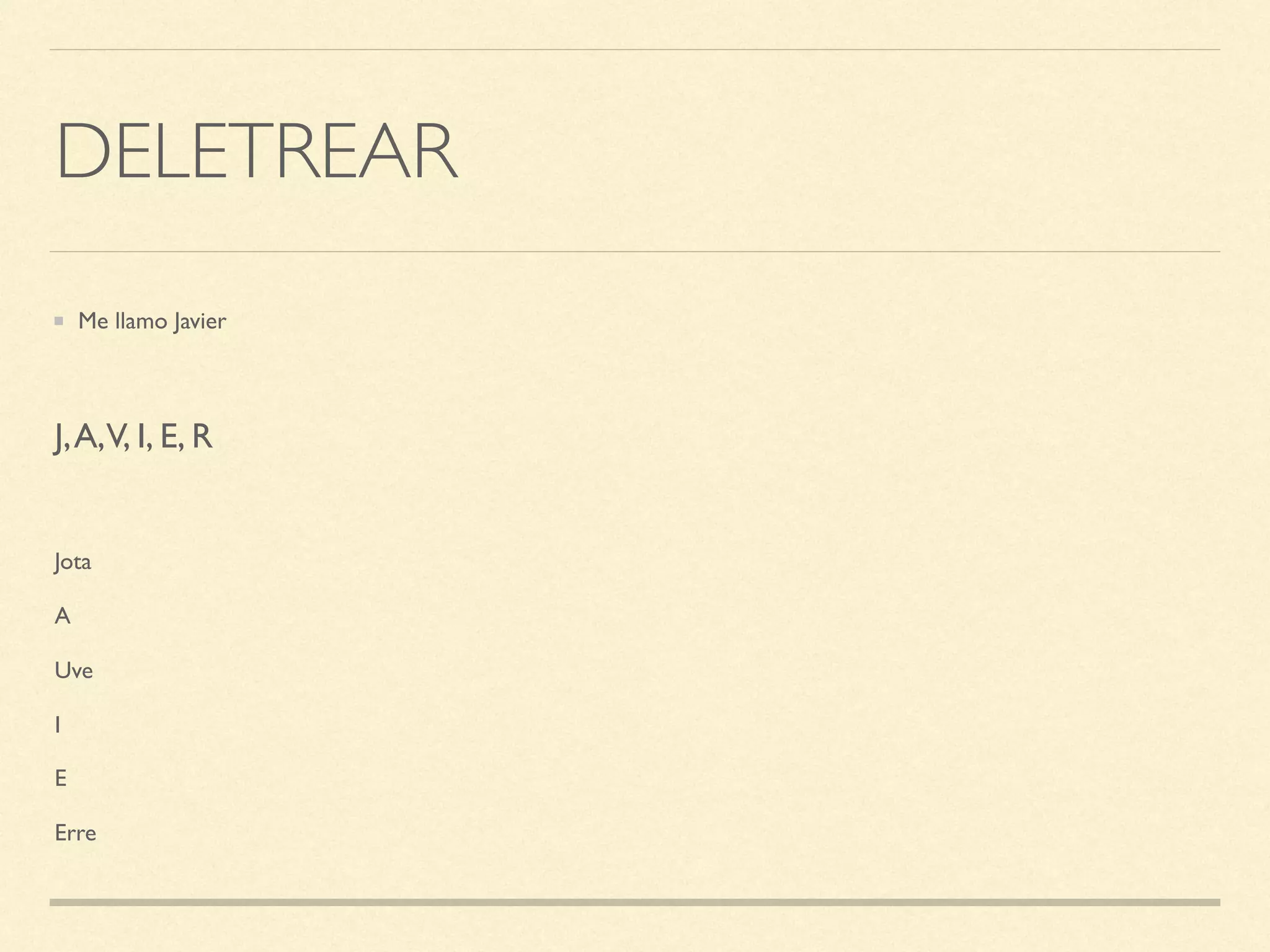 Lección 0, mi primera clase de español | PDF