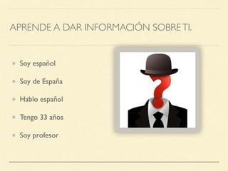 Lección 0, mi primera clase de español | PDF