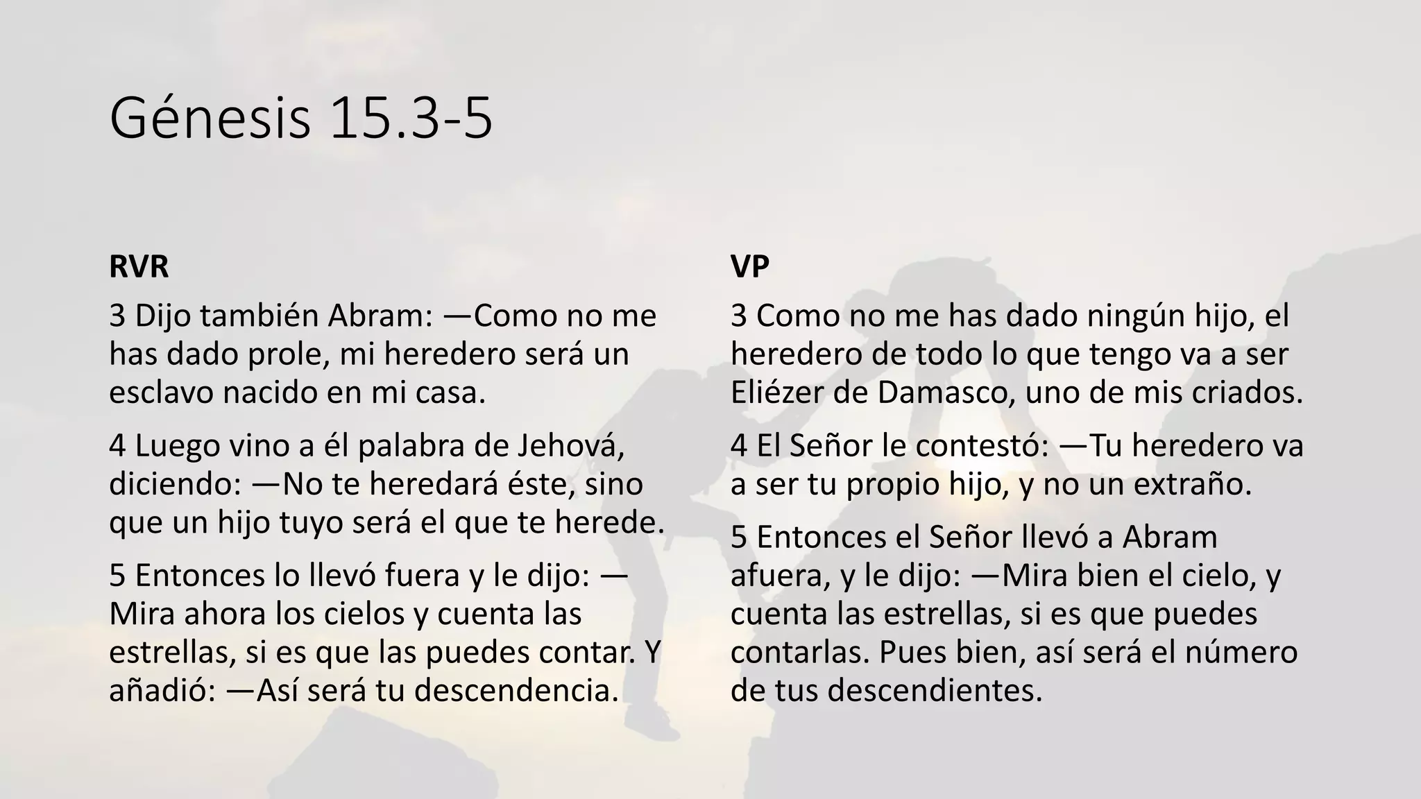 Lección 5 - Pacto de Dios con Abram | PPT