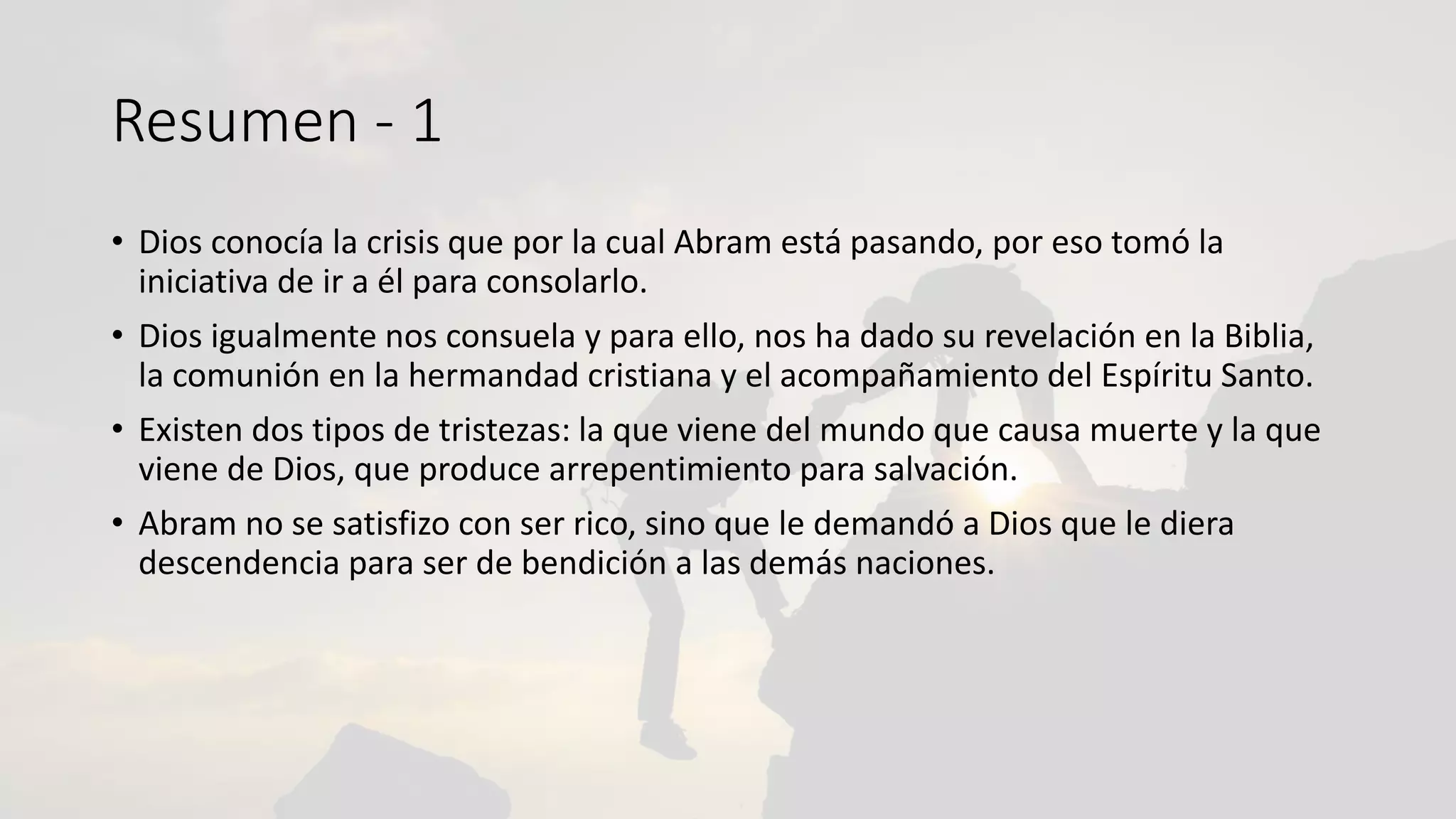 Lección 5 - Pacto de Dios con Abram | PPT