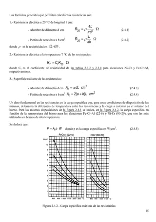 Leccion11.hornos resistencia.resistencias.calentamiento | PDF