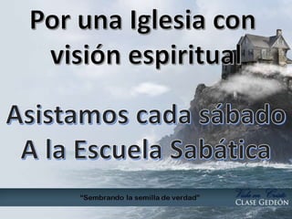 Leccion 1 la vision de dios para el mundo | PPTX
