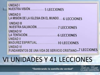 Leccion 1 la vision de dios para el mundo | PPTX
