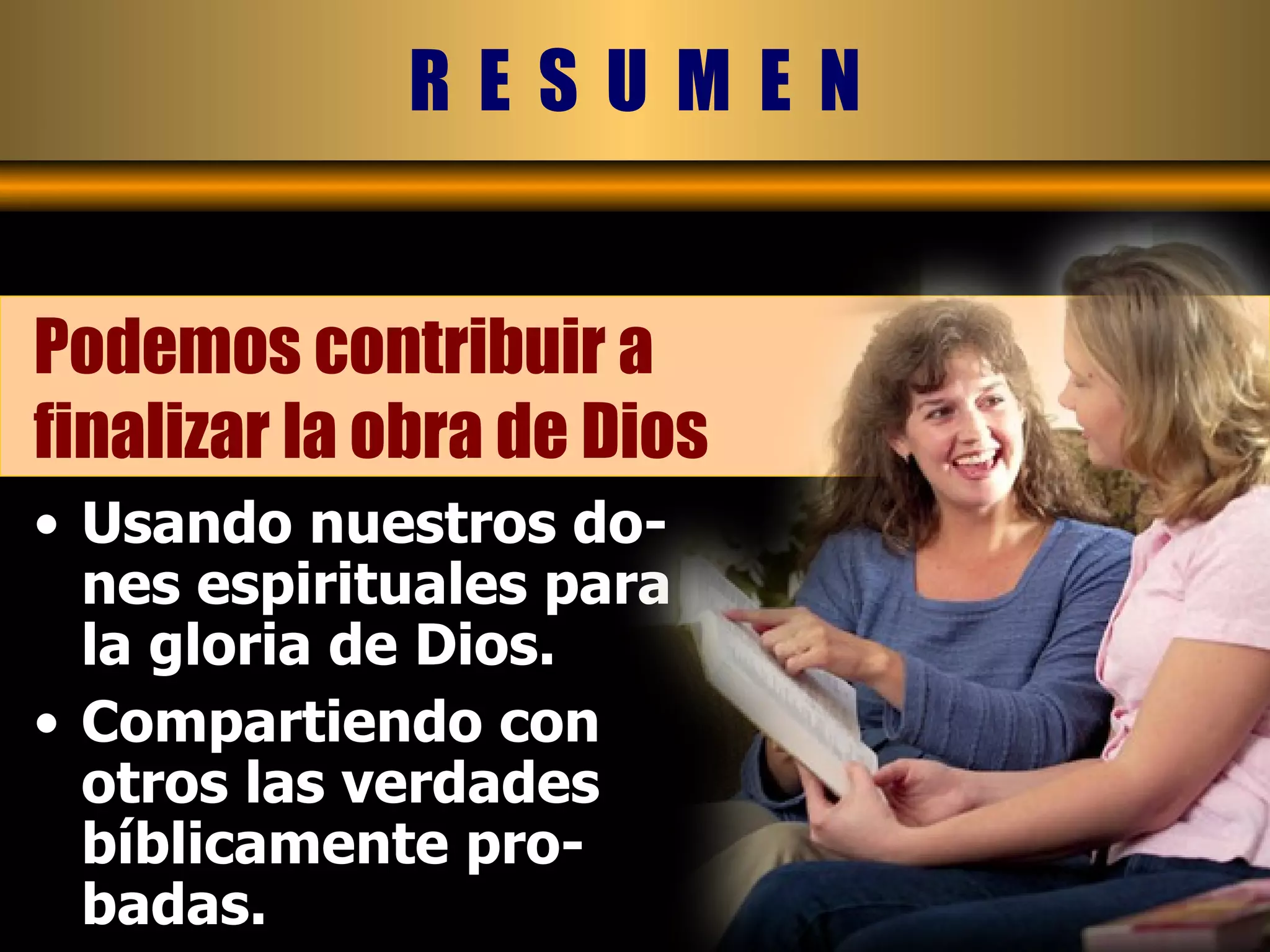 Leccion-3-Los dones espirituales y el don profetico | PPT