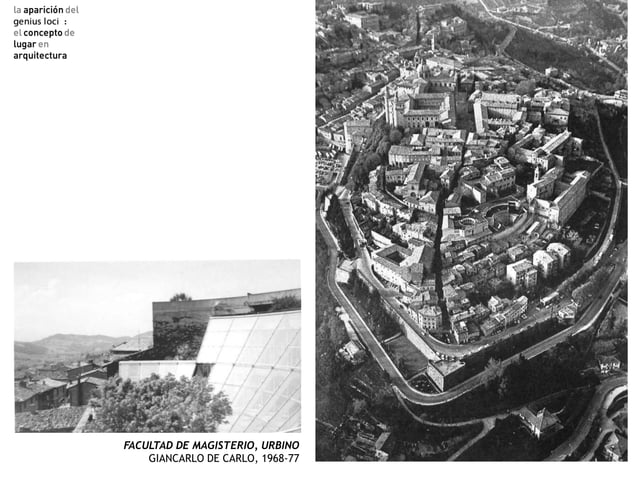 La aparicion del genius loci. El concepto de lugar en arquitectura | PDF