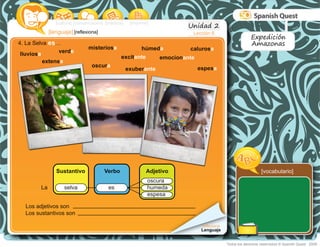 Spanish Lesson : Descubre el Amazonas | PPT