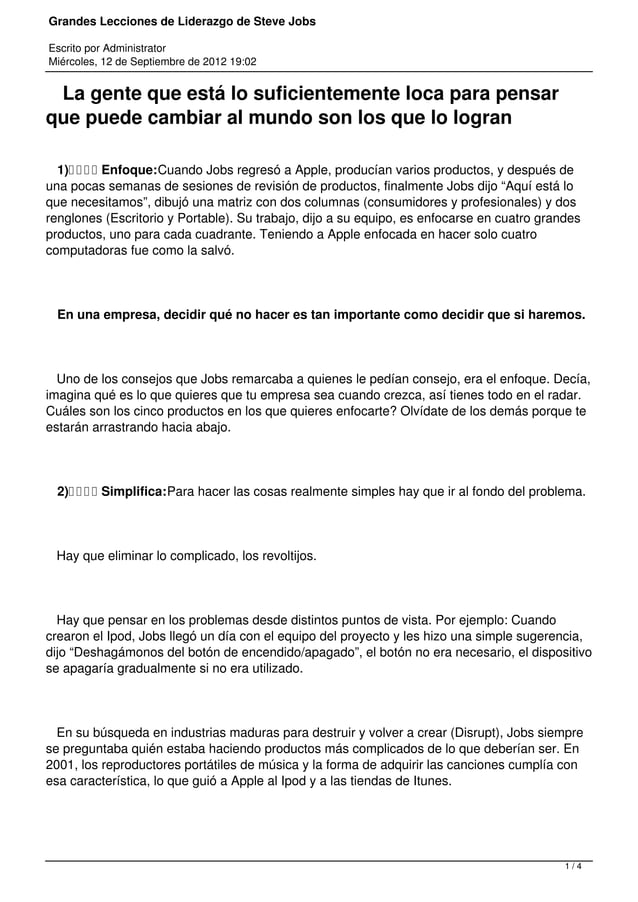 Lecciones de liderazgo | PDF | Descarga Gratuita Lecciones de liderazgo | PDF | Descarga Gratuita
