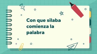 leccion lana METOOD MATTE CON JUEGO SILABICO | PPT