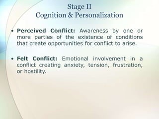 Lec Conflict, Cooperation and Negotiation.ppt | War and Conflicts