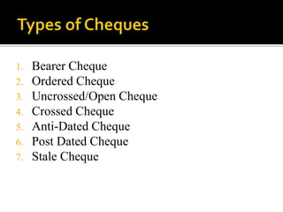 Lec crossing of cheques | PPT