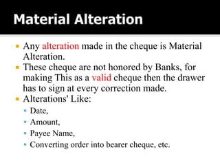 Lec crossing of cheques | PPT