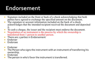 Lec crossing of cheques | PPT