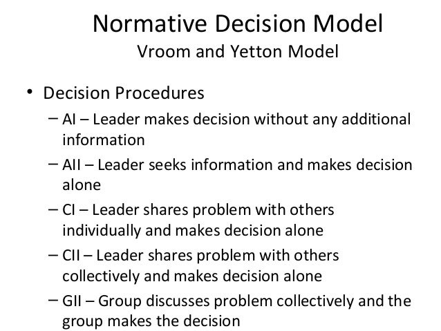 Lec decision making & techniques