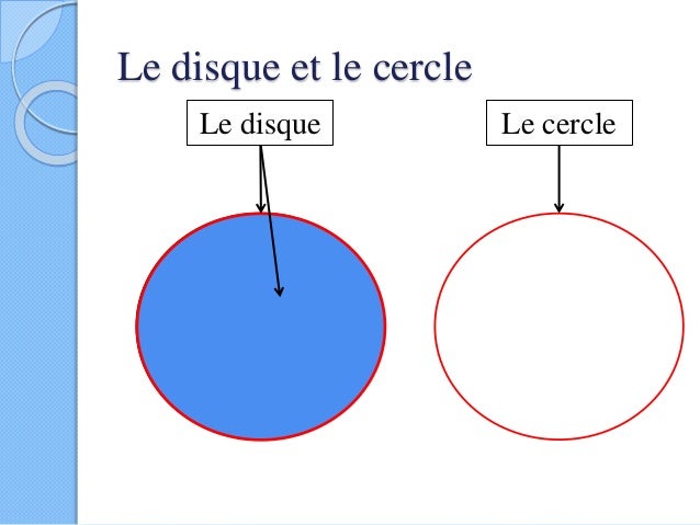 EB4: Le cercle : explication et exercices