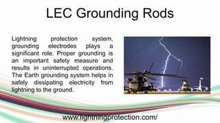 Lec grounding rods | PPT