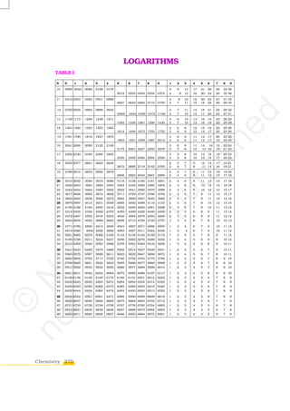 Elements their atomic numbers and logarithms | PDF