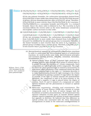 lech201.pdf complete topics of organic chemistry halogen componds | PDF