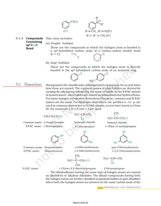lech201.pdf complete topics of organic chemistry halogen componds | PDF