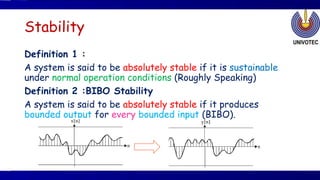 Control System - Stability of a control system | PPTX