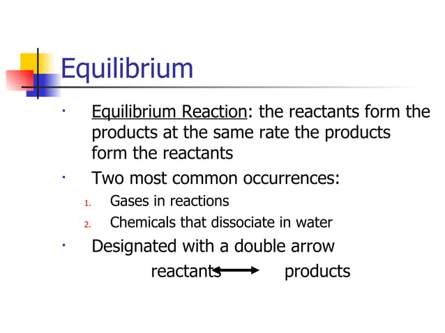 Le chatelier’s principle | PPT