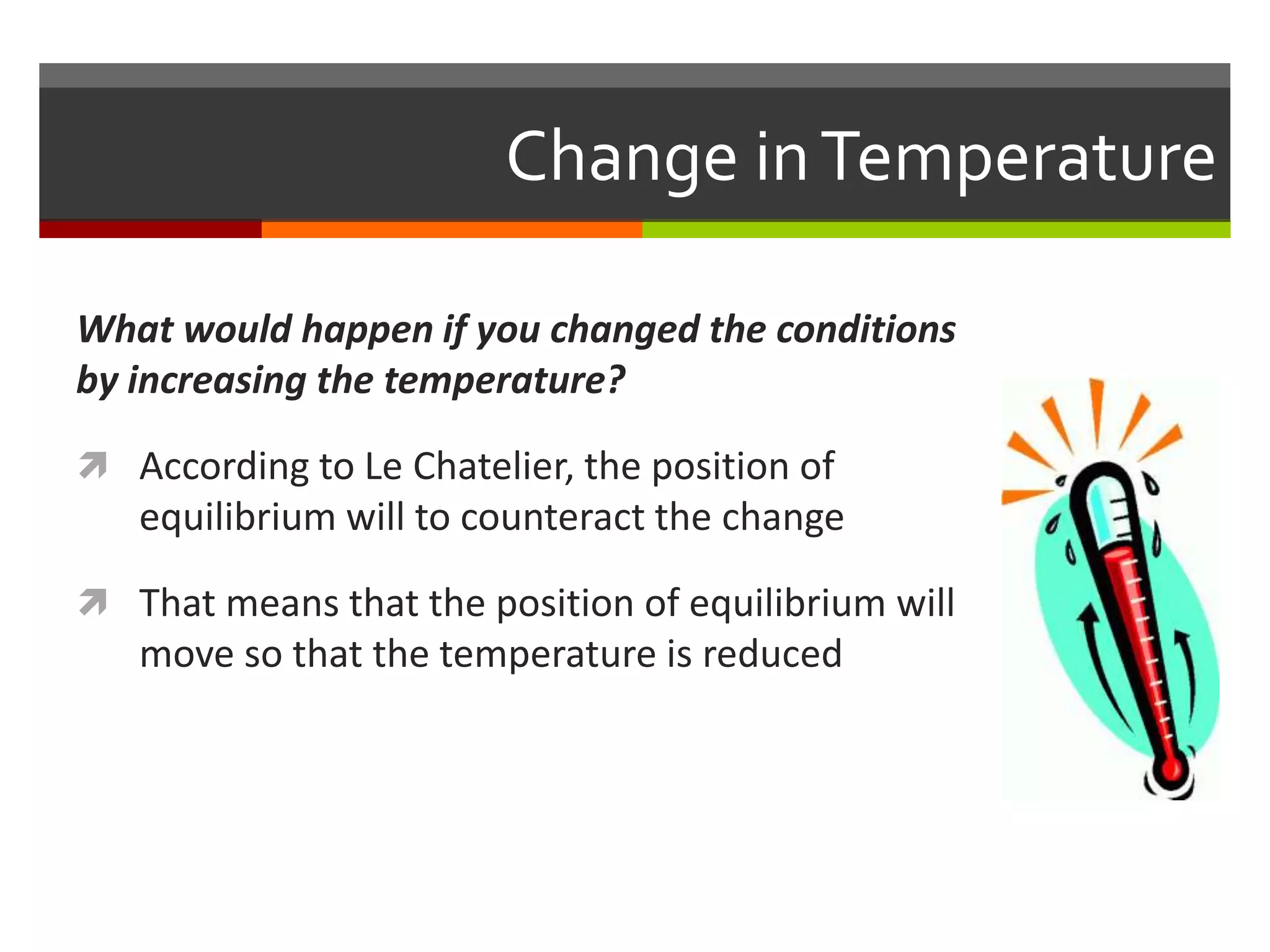 Le Chatelier's Principle | PPTX