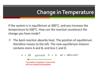 Le Chatelier's Principle | PPTX