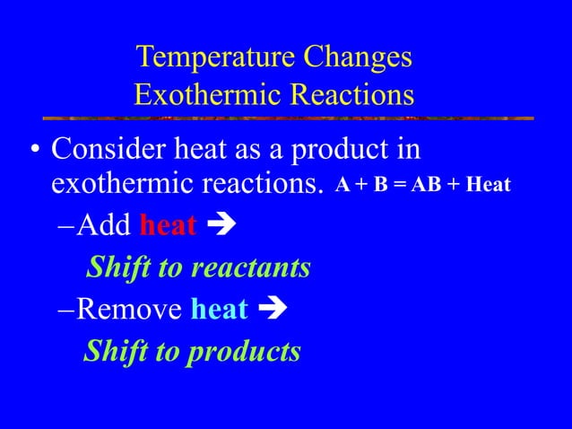 Le Chateliers Principle.ppt | Chemistry | Science