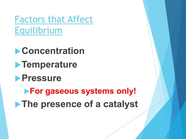 Le Chateliers Principle 2 chemistry grade 12 | PPT | Chemistry | Science