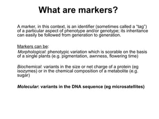 Lec I_introduction to molecular markers.ppt