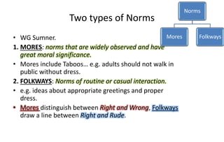 Lec ii part 2 the functions-of_social_norms | PPTX
