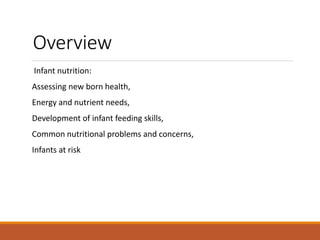 Lec Infant nutrition DR ZIYADTHROUGH LIFE (1).ppt