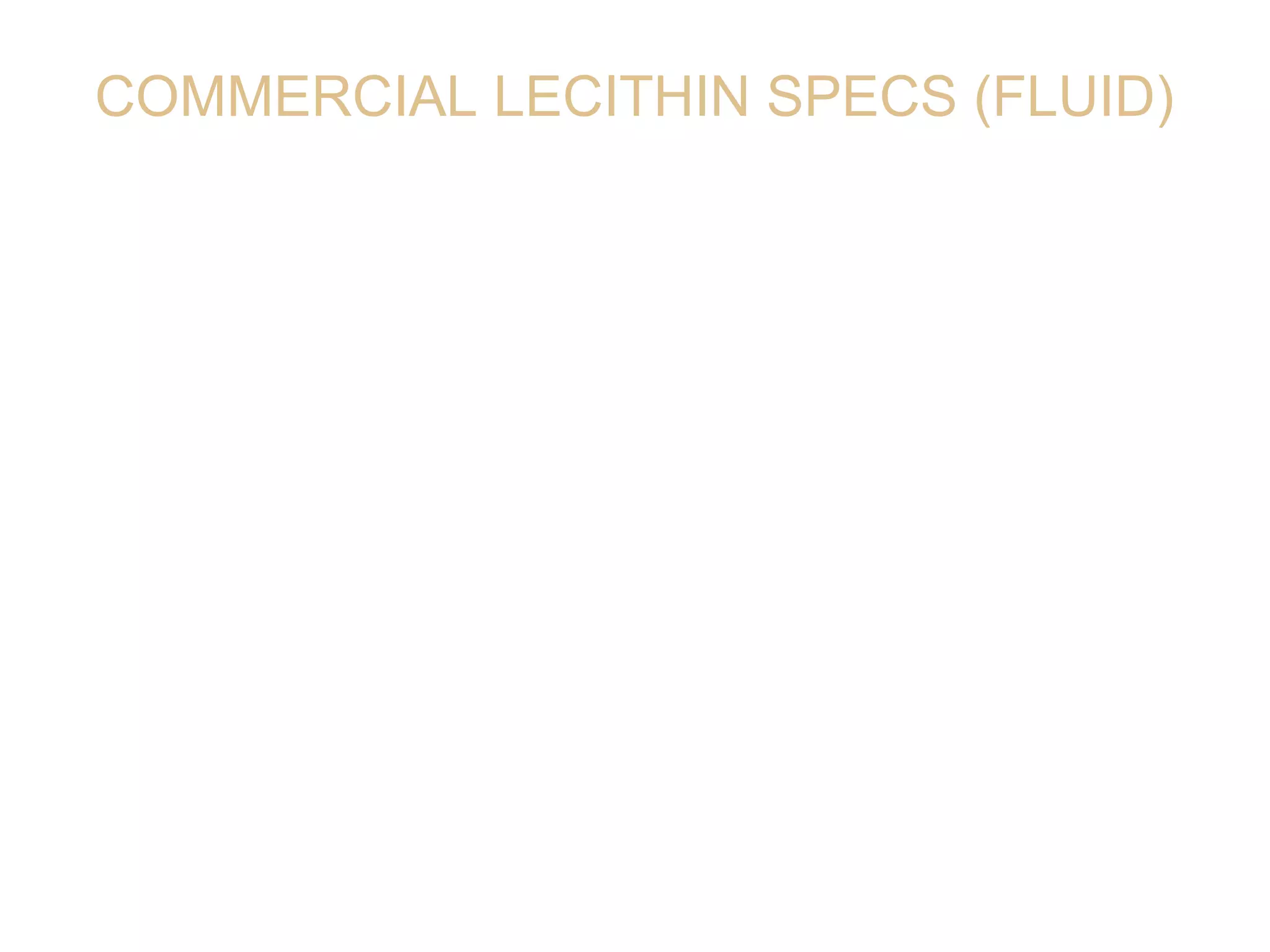 Lecithin | PPT