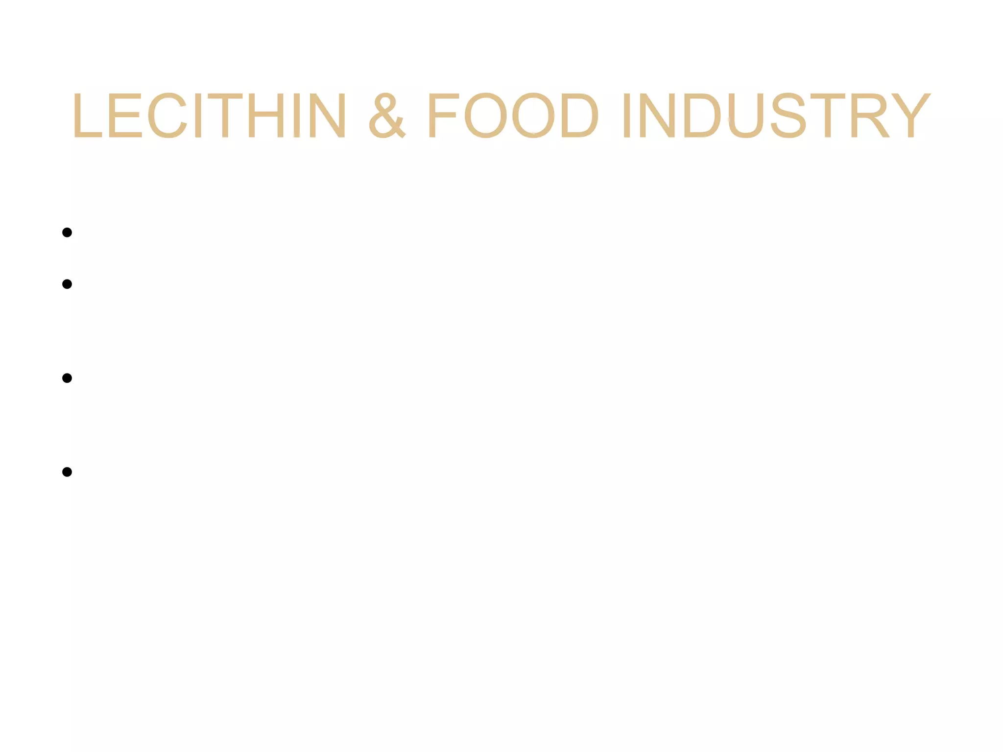 Lecithin | PPT