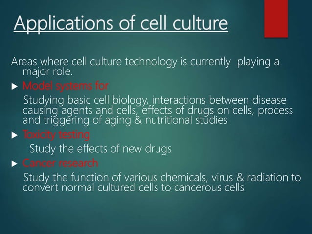 Lec Mammalian Cell Culture.ppt | Biological Sciences | Science