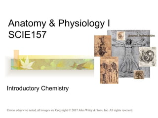 Comprehensive Introduction to Chemistry in Anatomy & Physiology | PPTX