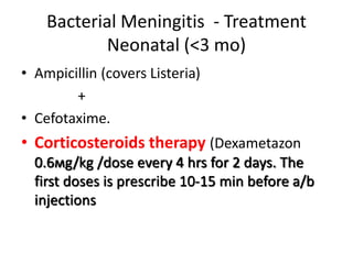Lec meningitis dr saima batool .associate professor pediatrics ucm,lhr ...