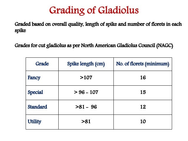 Cut flower and loose flower - Grading, packaging and storage techniques ...