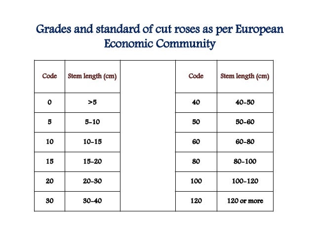 Cut flower and loose flower - Grading, packaging and storage techniques ...