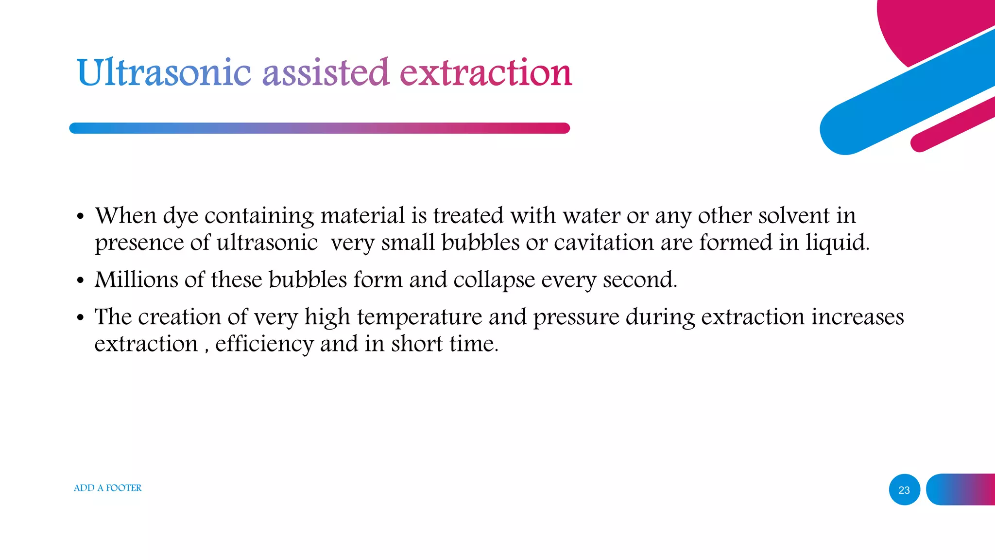 Methods of dye extraction from flower crops | PDF
