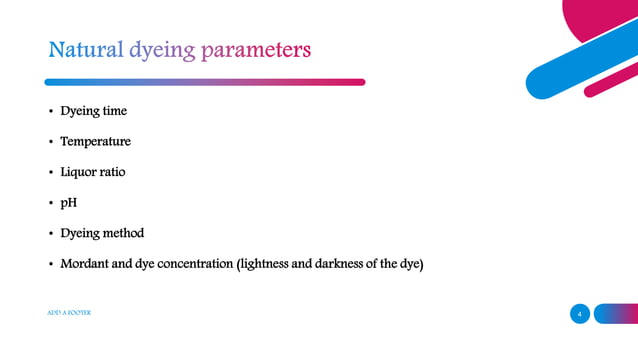 Methods of dye extraction from flower crops | PDF