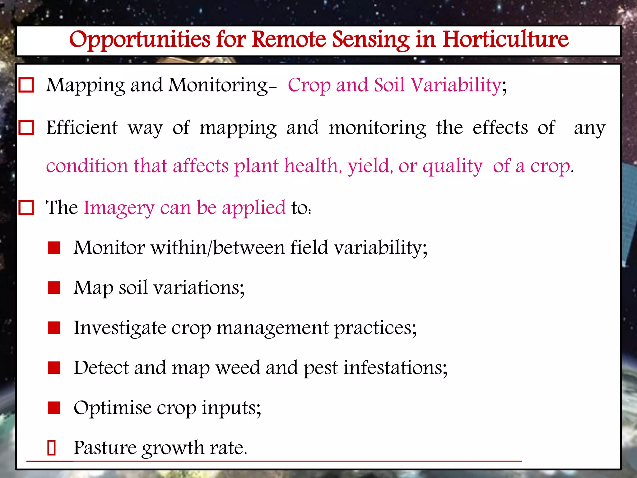 Soil mapping , remote sensing and use of sensors in precision farming | PDF