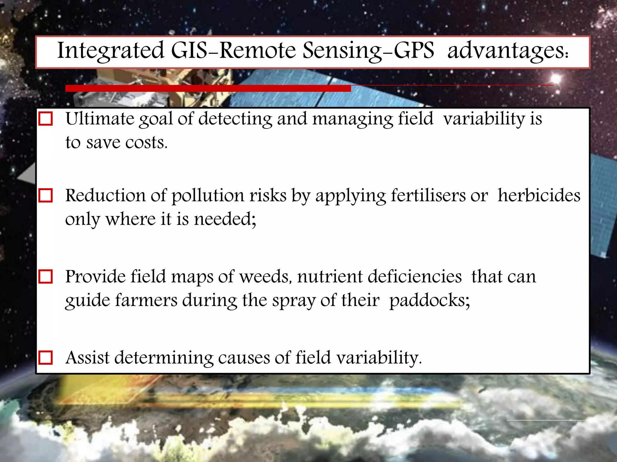 Soil mapping , remote sensing and use of sensors in precision farming | PDF