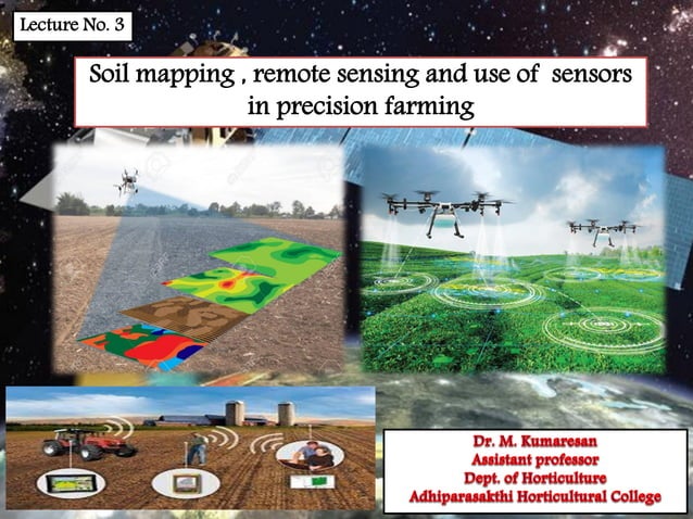 Soil mapping , remote sensing and use of sensors in precision farming ...