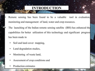Soil mapping , remote sensing and use of sensors in precision farming | PDF