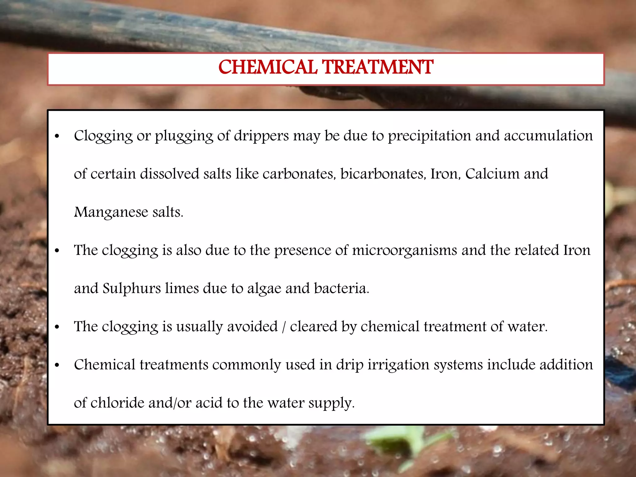 Design, layout and installation of drip and fertigation in precision ...