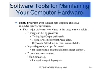 Lec no. 3 comp hardware components | PPT